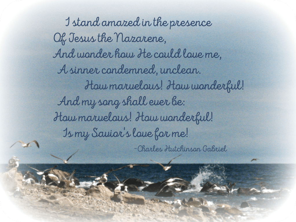 Praise – I Stand Amazed… – MINDING MY P'S WITH Q